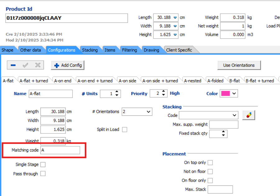 How to use multiple Orientation Dimensions for the same product ...