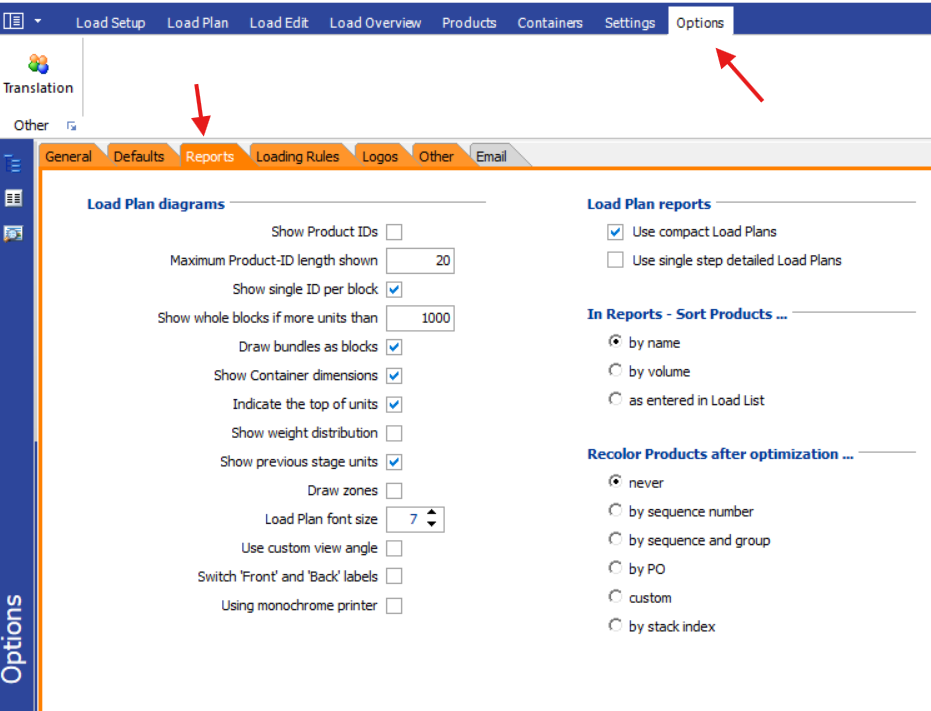 Generate Load Plan Report – MagicLogic